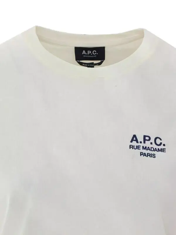 A.p.c. Rue Madame Logo-embroidered T-shirt