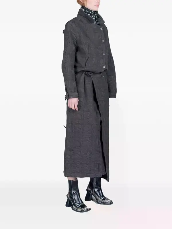 Henrik Vibskov Asymmetric Wrap Midi Skirt