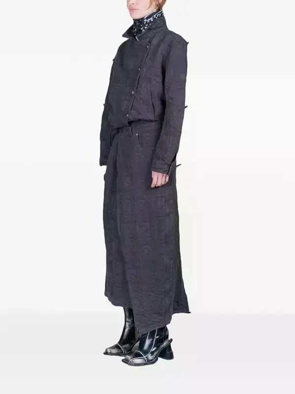 Henrik Vibskov Asymmetric Wrap Midi Skirt