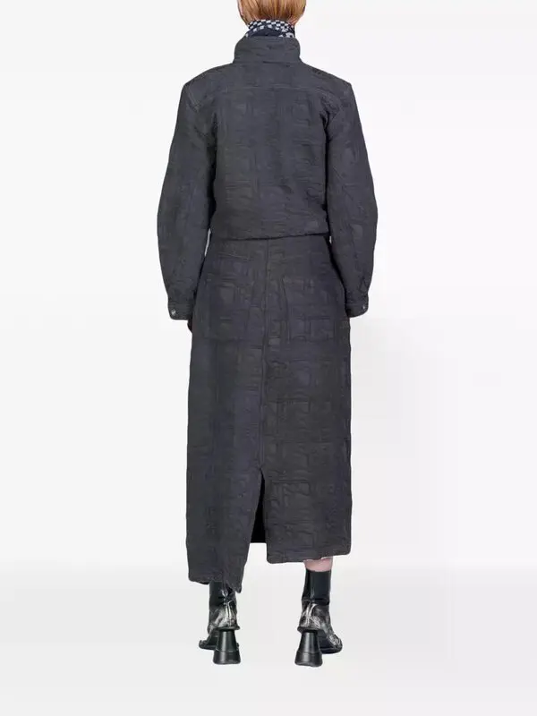 Henrik Vibskov Asymmetric Wrap Midi Skirt