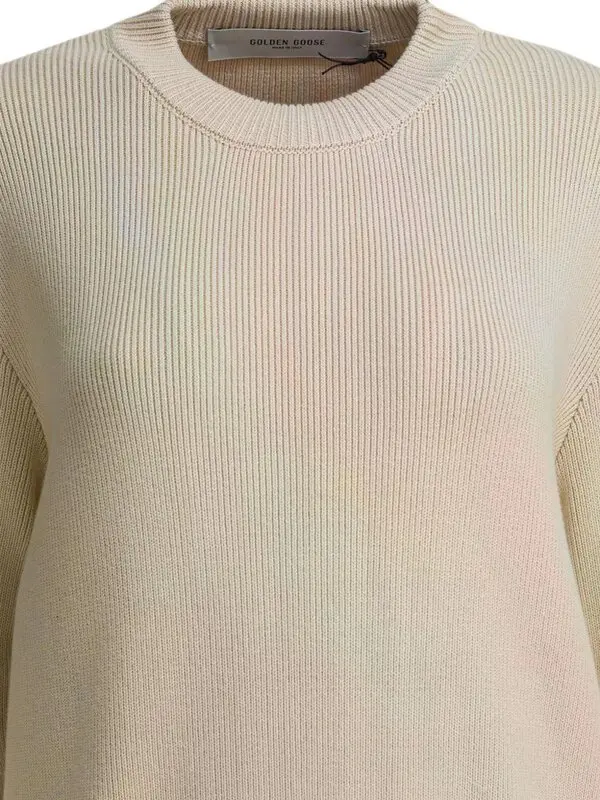 GOLDEN GOOSE Crew-neck Logo Sweater
