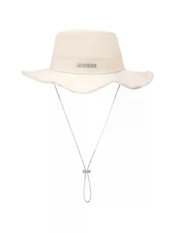 Jacquemus The Artichaut Frayed Sun Hat - Neutrals