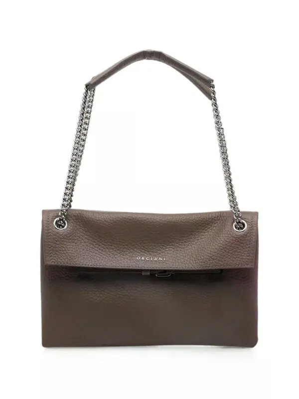 Orciani Small Venus Leather Shoulder Bag
