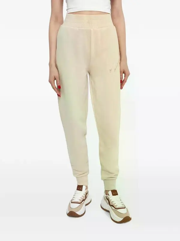 Armani Exchange Logo-print Track Pants - Neutrals