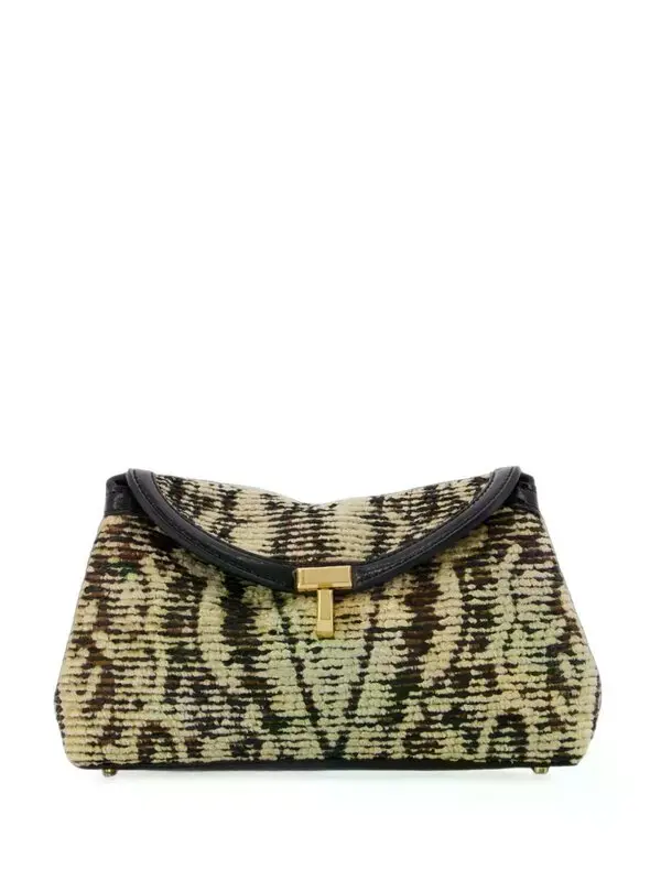 TOTEME Mini Paisley-pattern Clutch Bag - Neutrals