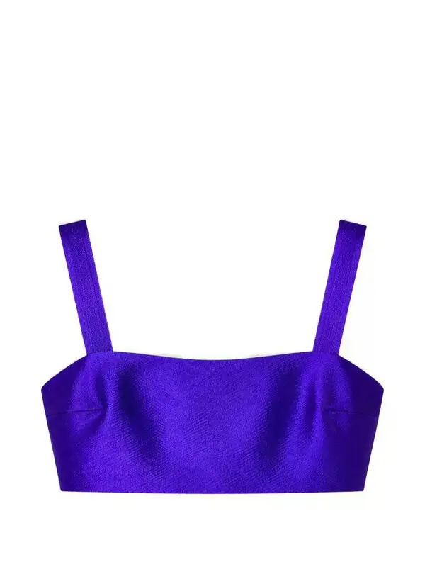 Martin Martin Cropped Top - Purple