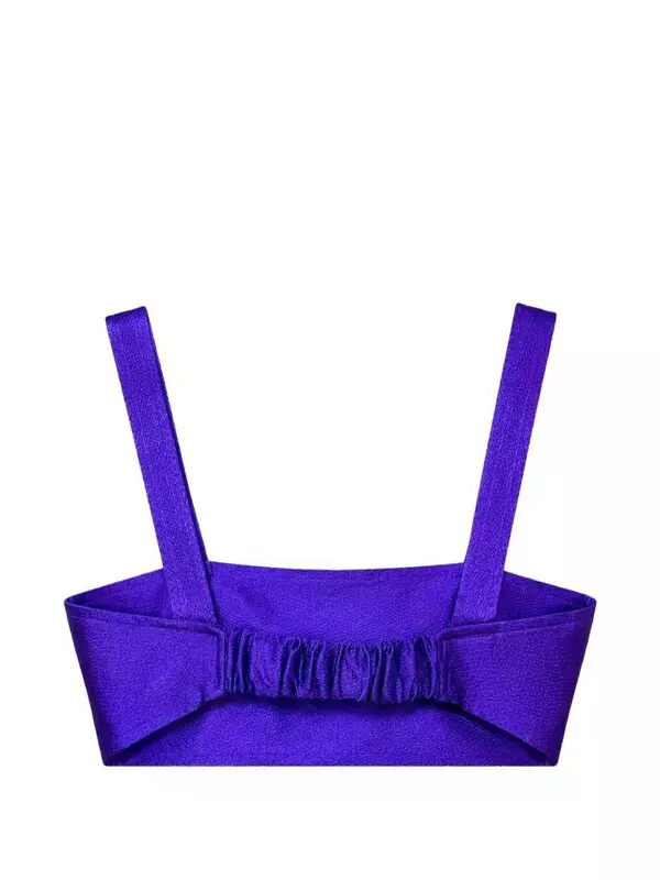 Martin Martin Cropped Top - Purple