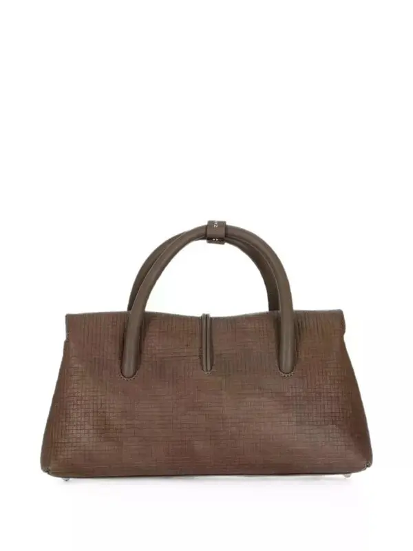 ZANELLATO Small Dotta Leather Shoulder Bag
