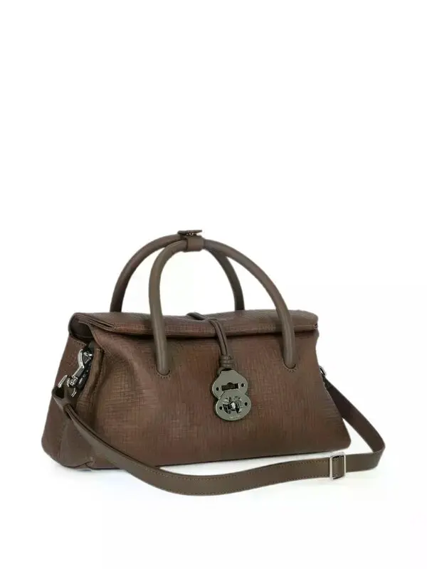 ZANELLATO Small Dotta Leather Shoulder Bag