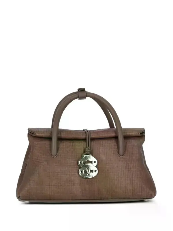 ZANELLATO Small Dotta Leather Shoulder Bag - Brown