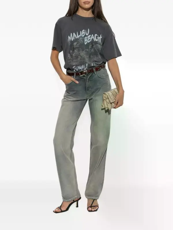 ANINE BING Cade Graphic-print T-shirt