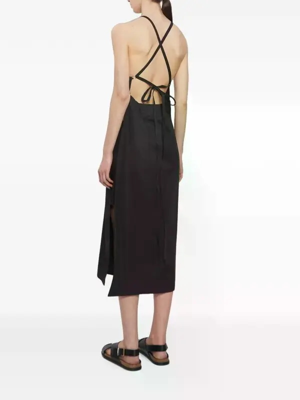 RIER Cotton-poplin Apron Dress