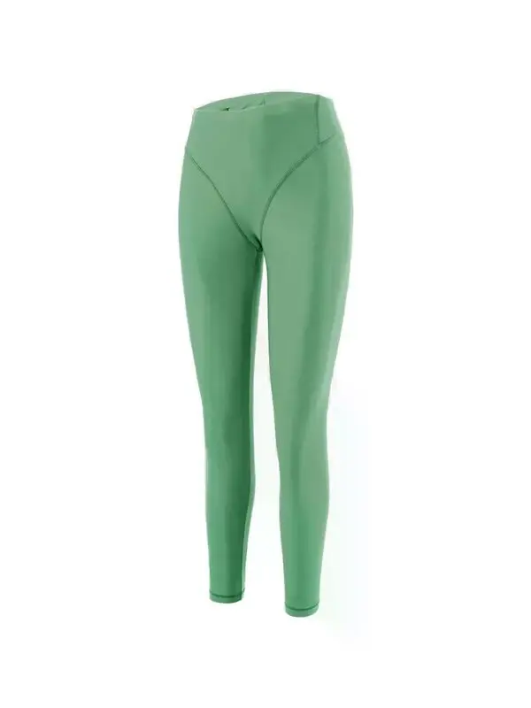 DISTRICT VISION Logo-print Leggings - Green