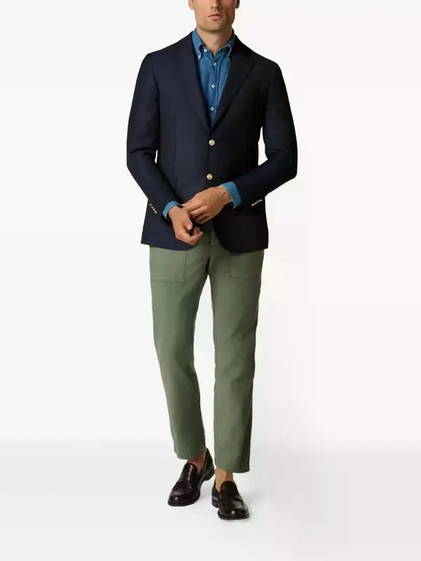 Brooks Brothers Virgin-wool Hopsack Blazer
