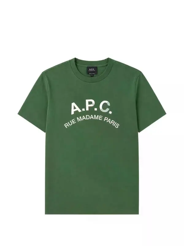 A.p.c. Logo-print Cotton T-shirt