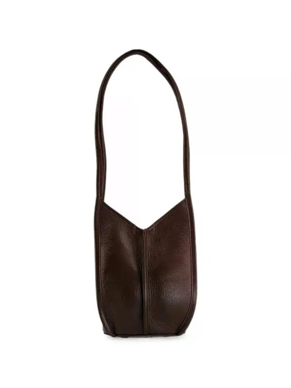 Hereu Calella Distressed Leather Shoulder Bag