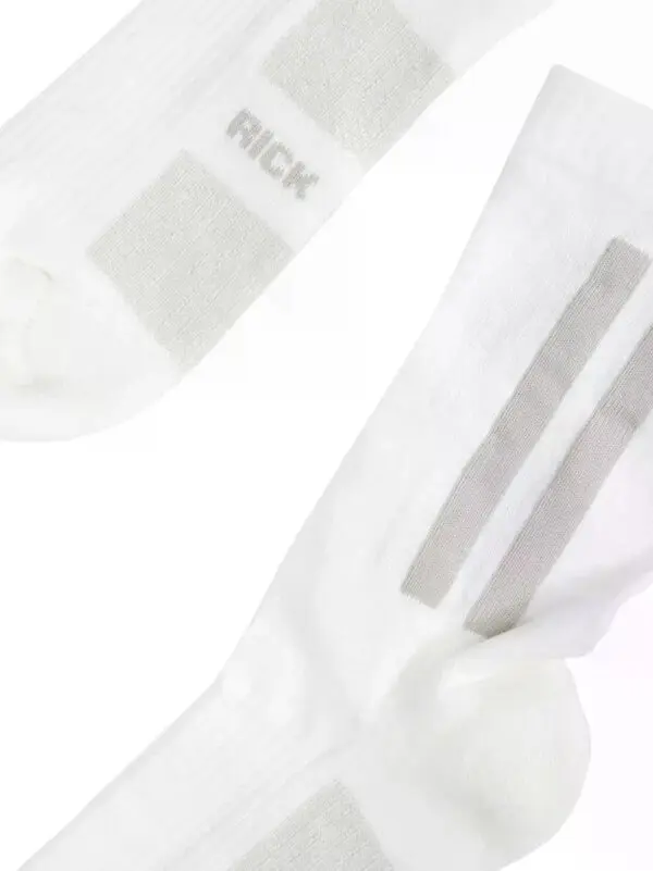 Rick Owens Glitter Ribbed Socks