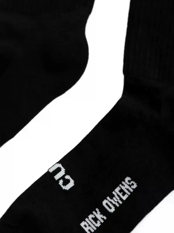 Rick Owens Tower Ribbed Socks