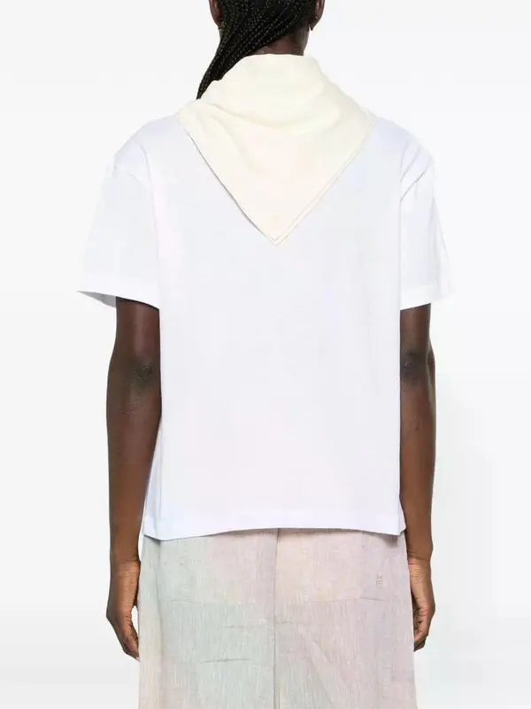 TOTEME Scarf Detail T-shirt