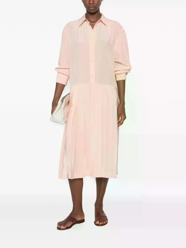 TOTEME Pleated Midi Dress