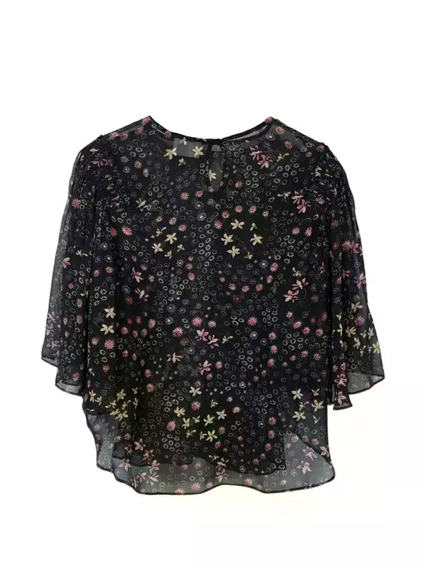 MARANT ETOILE Floral-print Silk Blouse