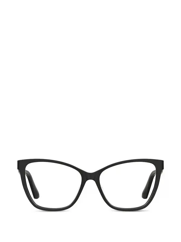 Moschino Cat Eye Frame Eyeglasses - Black