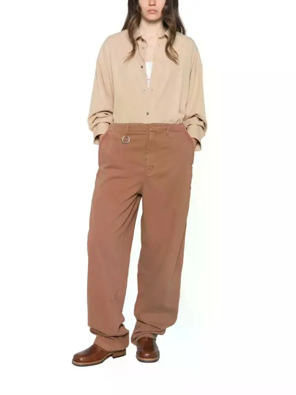 Études Studio Zip-detail Chino Trousers
