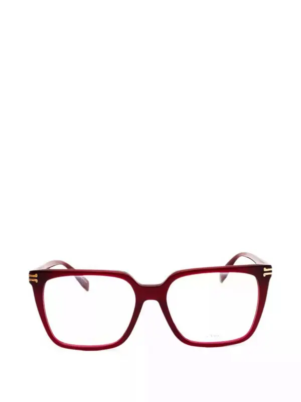 Marc Jacobs Rectangle-frame Glasses - Red
