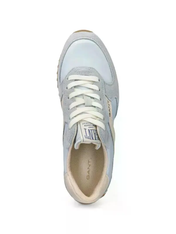 Gant Beja Suede-panelled Lace-up Sneakers