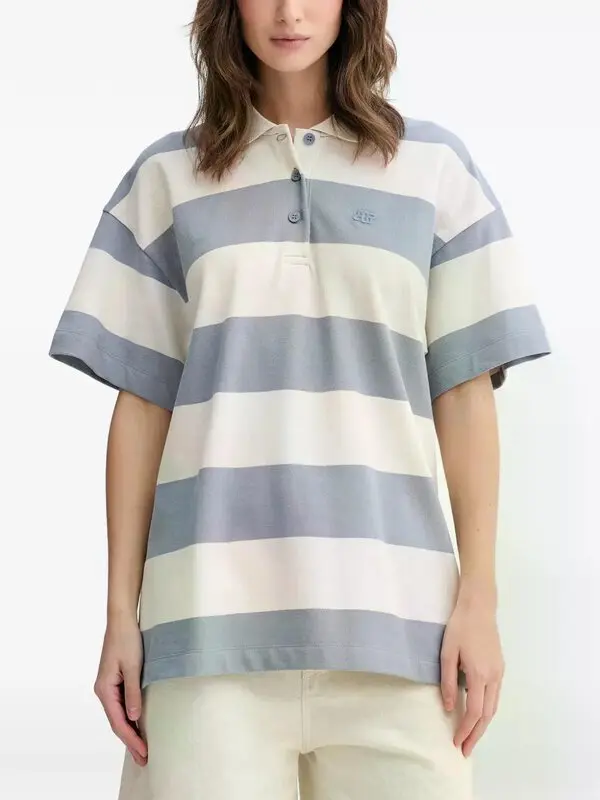 Munthe Striped Short-sleeved Polo Shirt