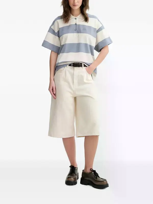 Munthe Striped Short-sleeved Polo Shirt