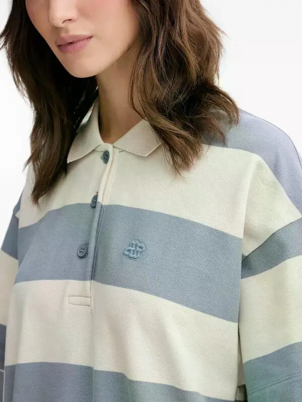 Munthe Striped Short-sleeved Polo Shirt