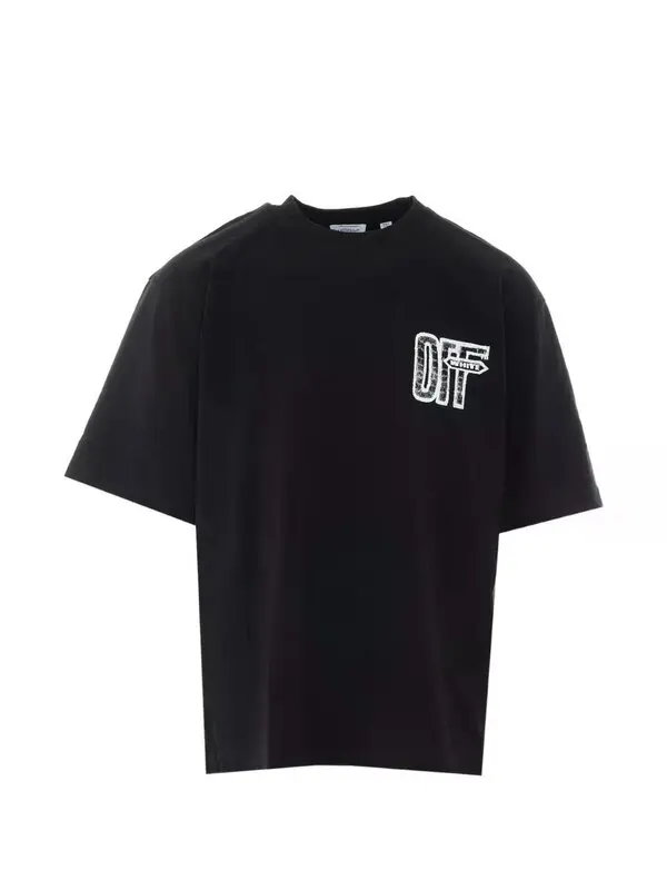 Off-White Motion Arrow Short-sleeve T-shirt - Black