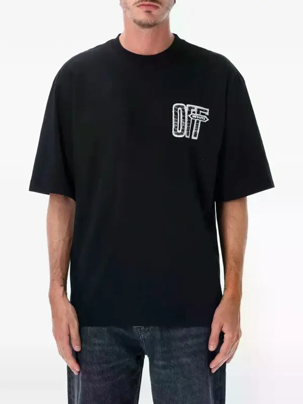 Off-White Arrow-print T-shirt - Black