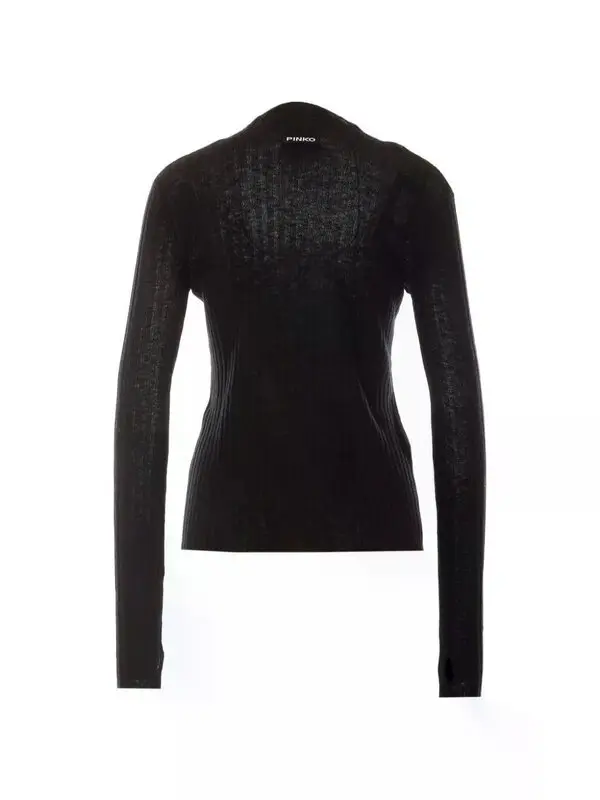 Pinko Ribbed Wool Sweater