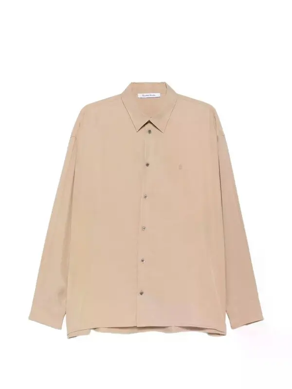 Études Studio Oversized Long-sleeve Shirt - Brown