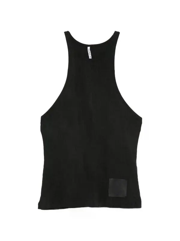 Liviana Conti Ribbed-knit Racerback Top