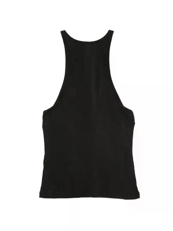 Liviana Conti Ribbed-knit Racerback Top