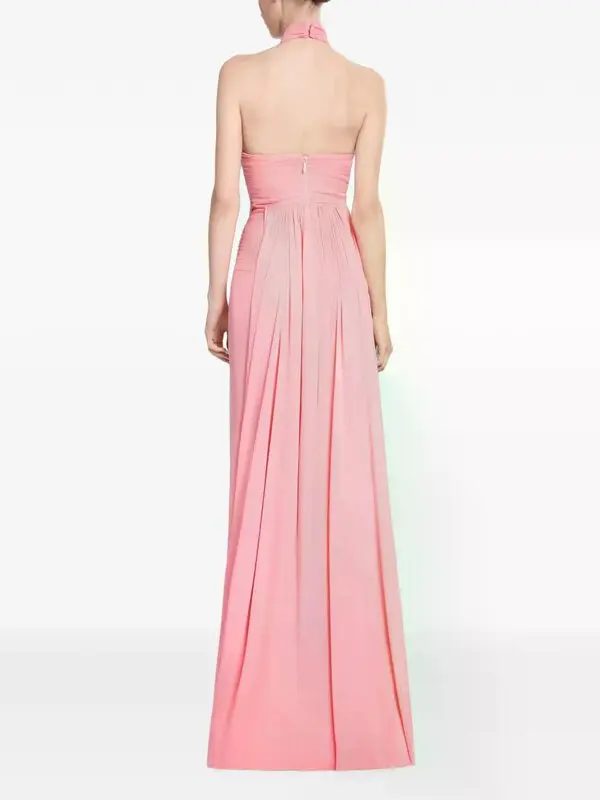 Elie Saab Draped Halter-neck Maxi Dress