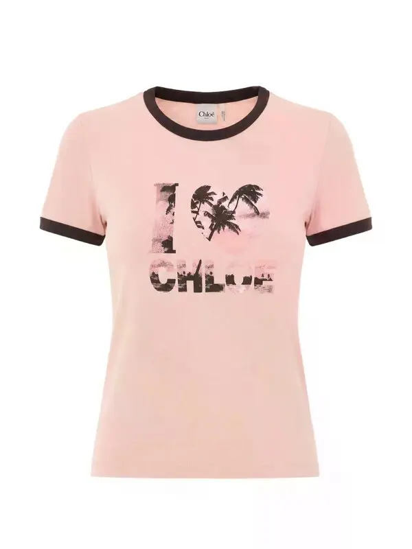 Chloé Logo-print Cotton T-shirt