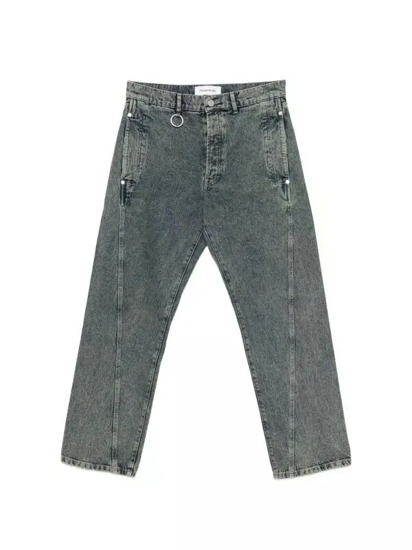 Études Studio Twist Seam Acid-wash Jeans - Blue