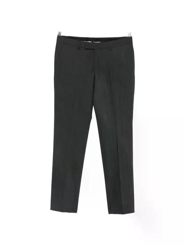 Karl Lagerfeld Pressed-crease Tailored Trousers