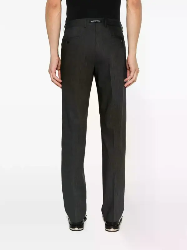 Karl Lagerfeld Pressed-crease Tailored Trousers