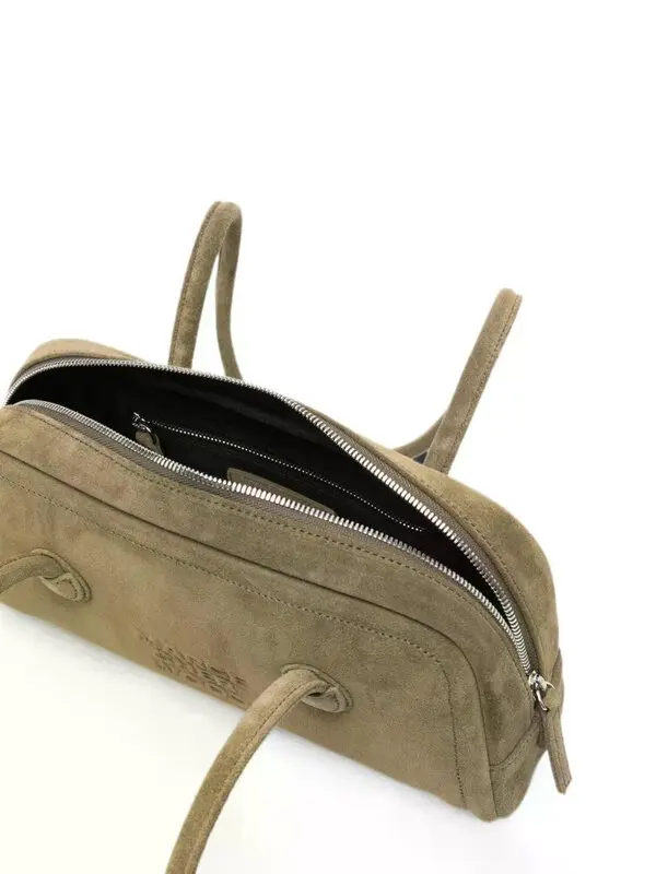 MARGESHERWOOD Soft Boston Ew Suede Shoulder Bag