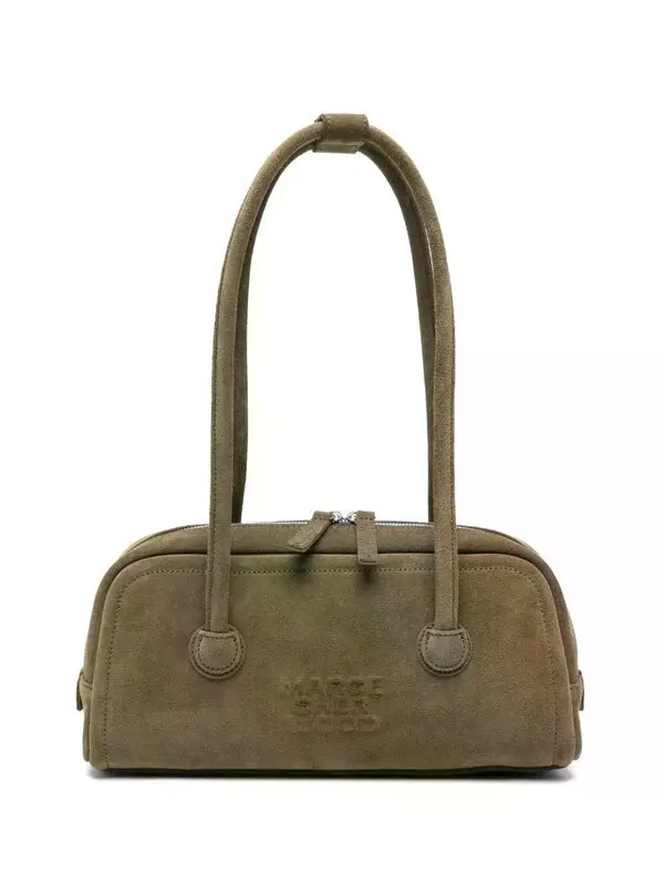 MARGESHERWOOD Suede Shoulder Bag - Green