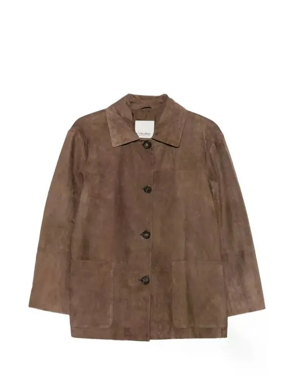 Max Mara S Mastrale Leather Jacket
