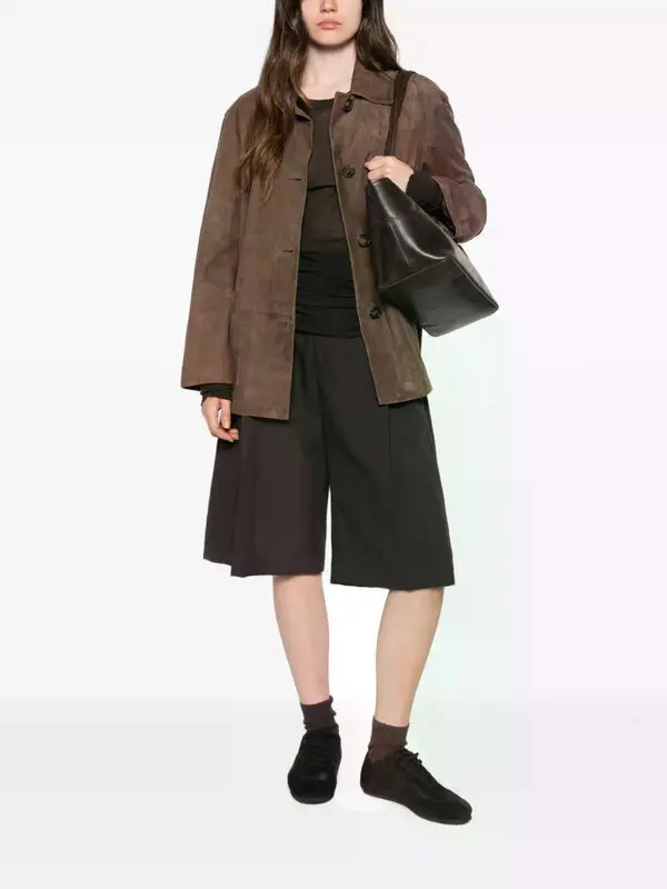 Max Mara S Mastrale Leather Jacket