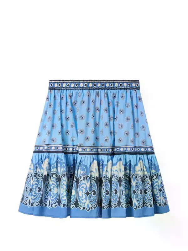 La DoubleJ Mini Big Skirt Cocoon Placée Print