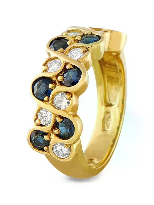 LB EXCLUSIVE Sapphire And Diamond Ring
