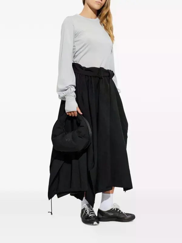 Y3 Balloon-sleeve Wool Top
